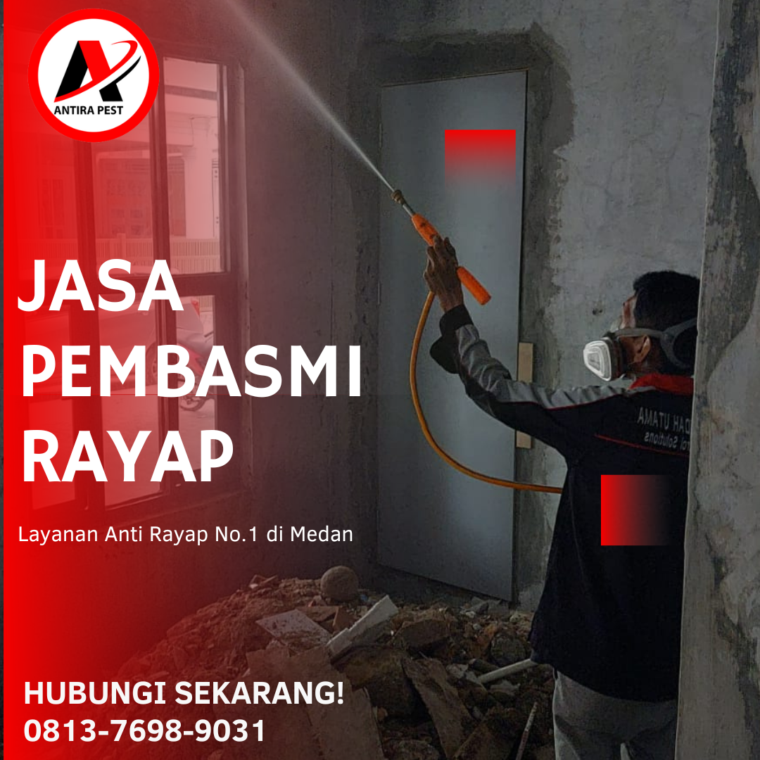Rekomendasi Jasa Anti Rayap Medan | 081376989031 | Antira